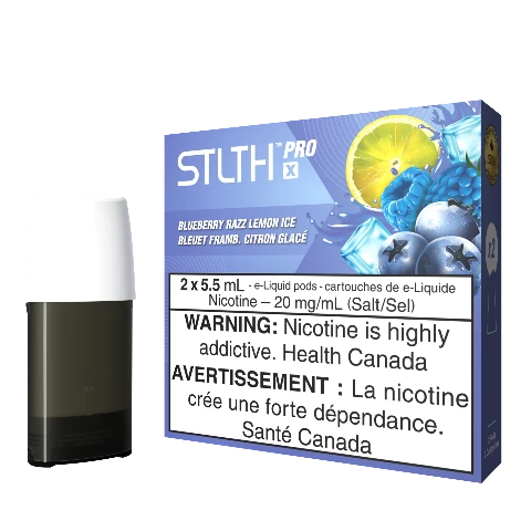 Blueberry Razz Lemon Ice - STLTH PRO X Pods (2 Pack) – Liberty Vape
